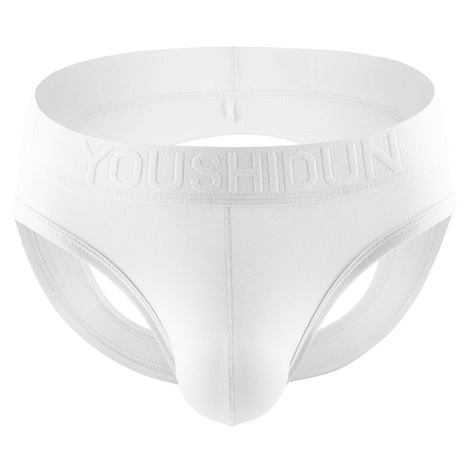 Herrnalise Men's Jockstrap Underwear Men Casual Solid Hollow-carved ...