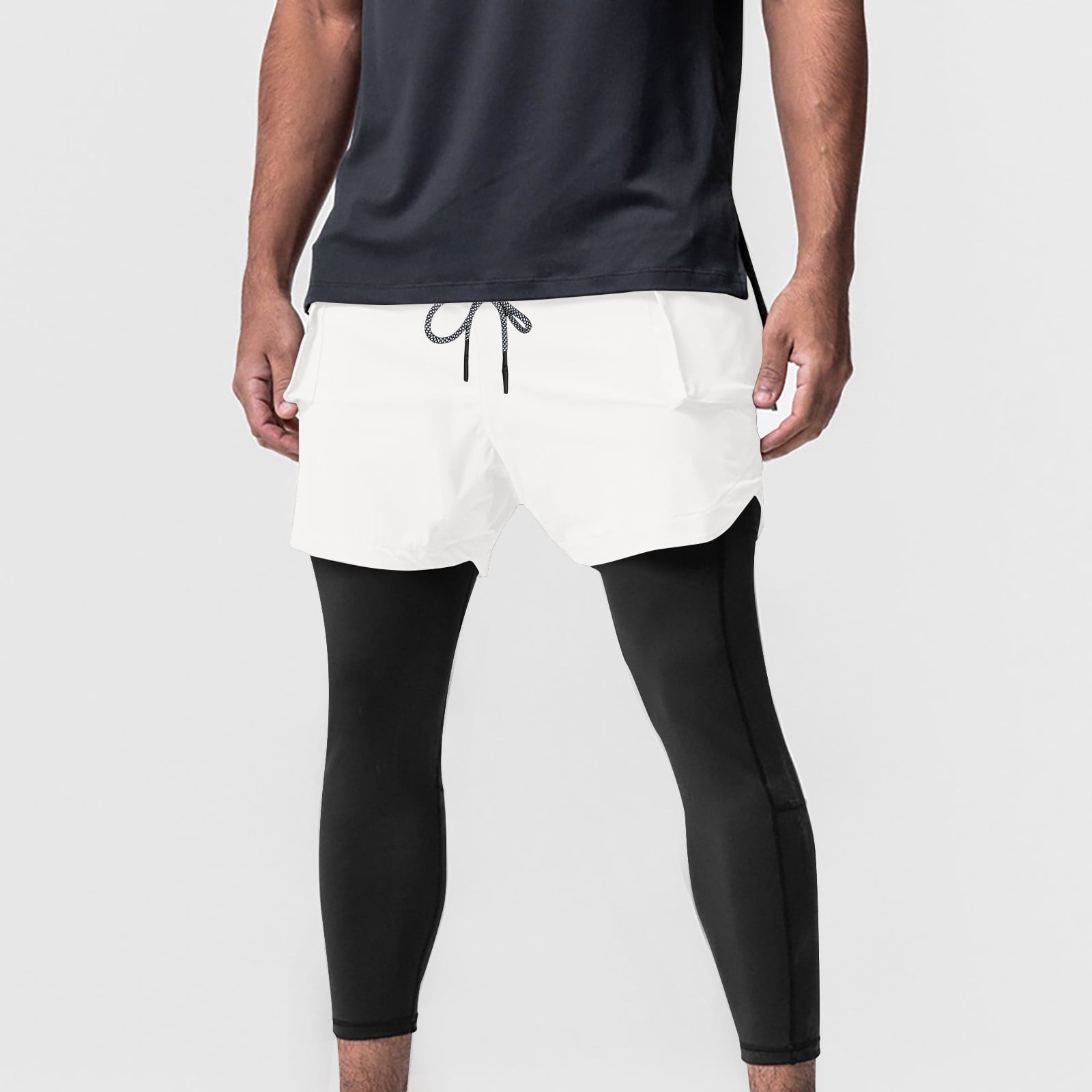 Herrnalise New Activewear Mens Running Athletic Shorts 5 inch Inseam ...