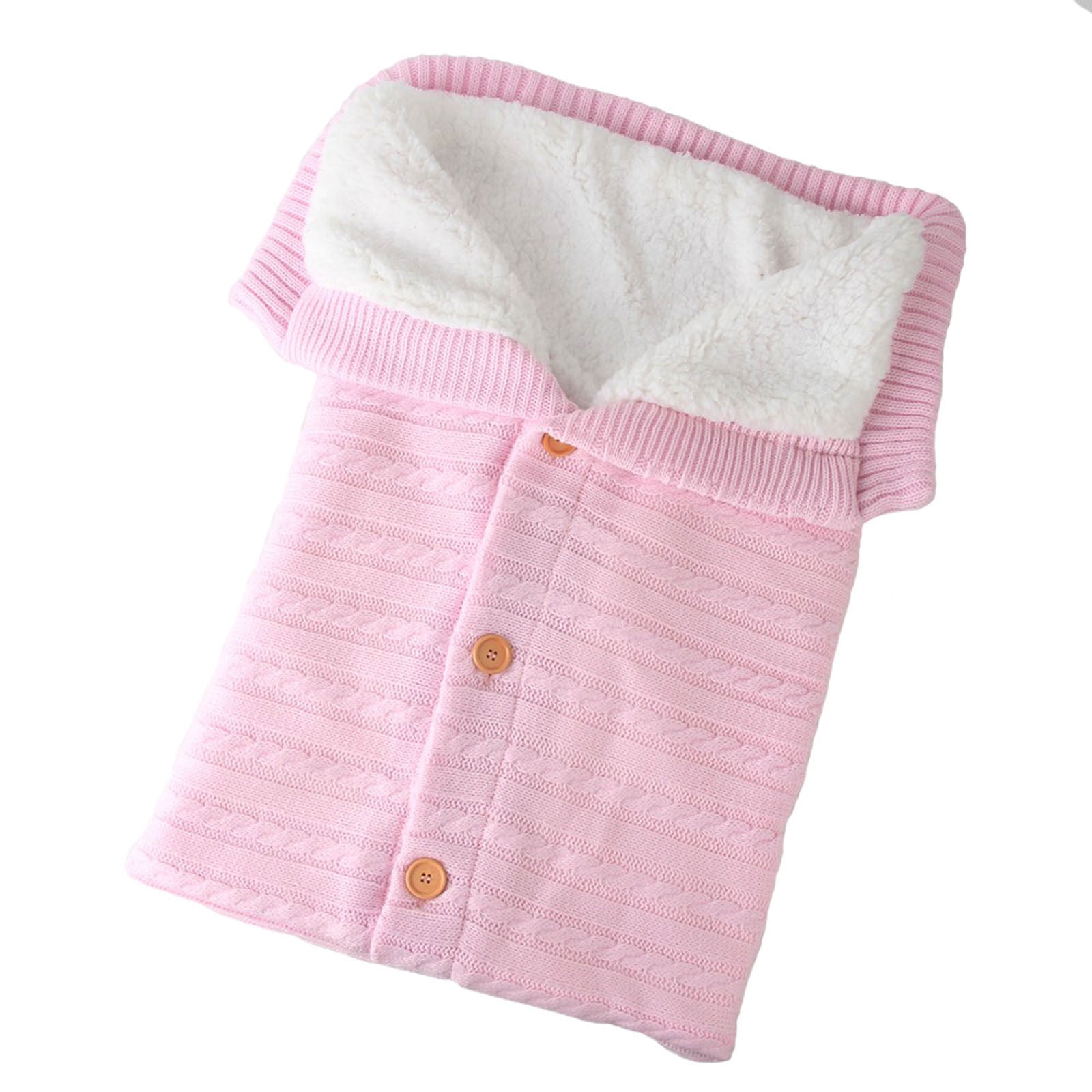 Herrnalise Newborn Baby Blanket-Wrapped Baby Plus Velvet Sleeping Bag ...
