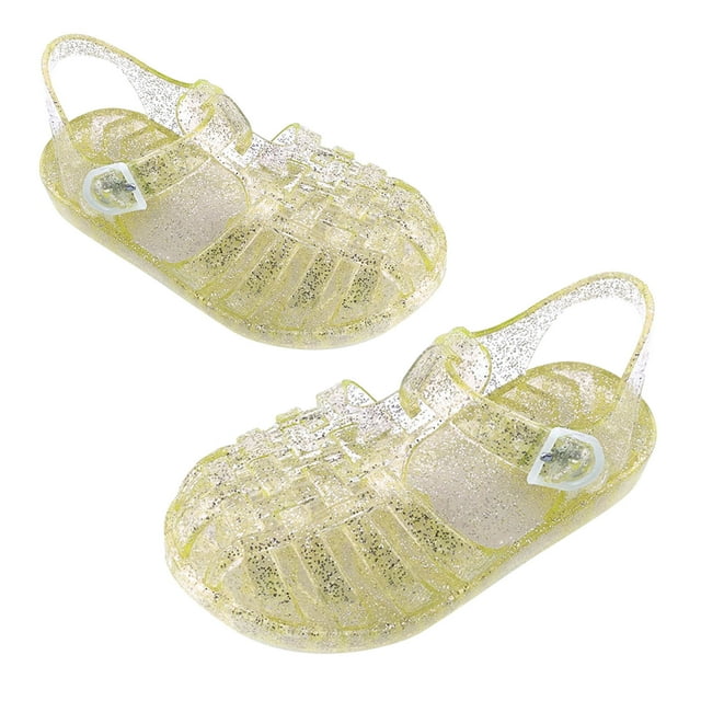 Herrnalise Princess Jelly Sandals Glitter Jelly Sandals Mary Dance ...