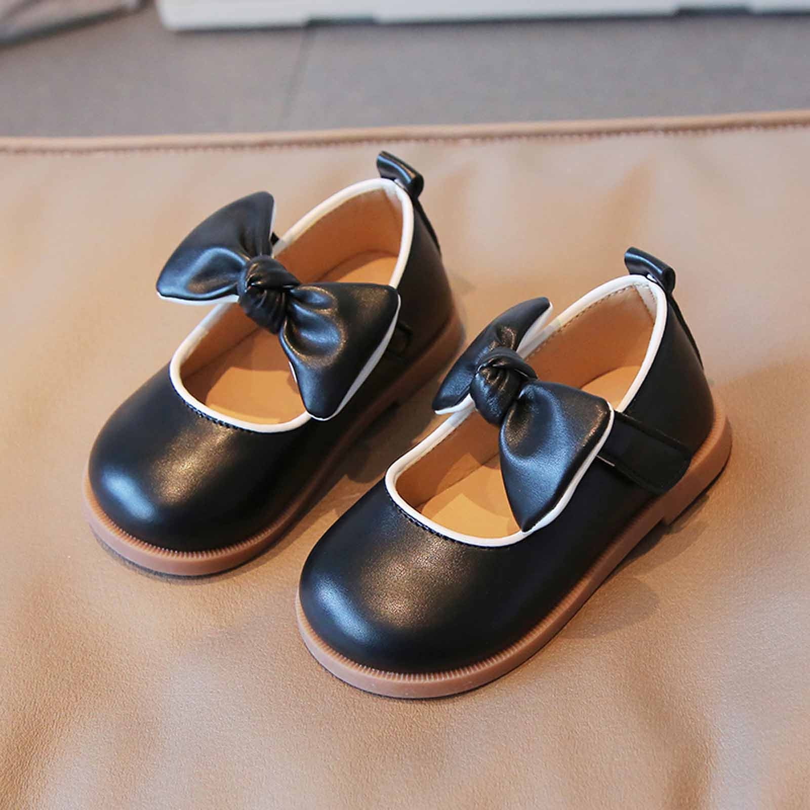 Herrnalise Shoes Girls Toddler Leather Shoes Toddler Soft Shoes ...