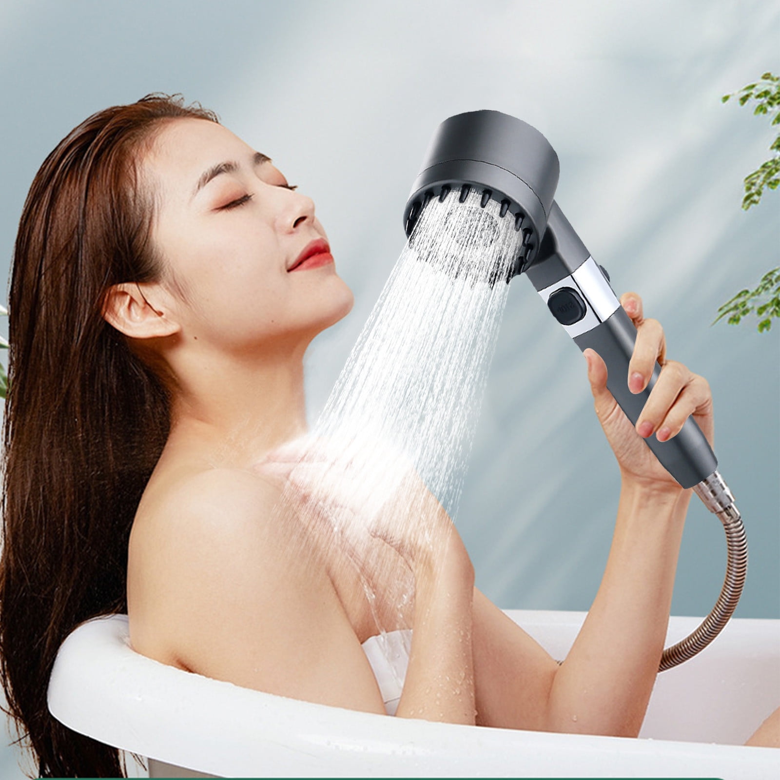Herrnalise Shower Head With Handheld Water Saving with 3 Functions,2.95 ...