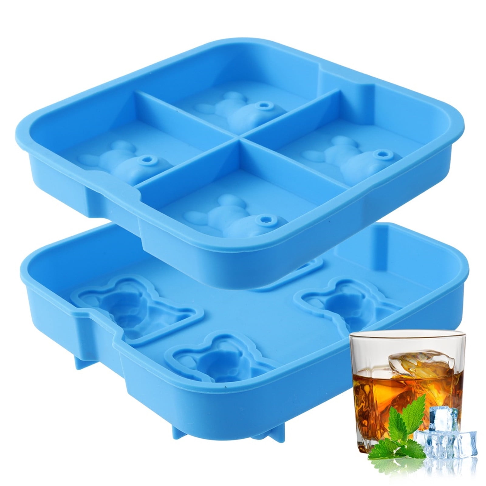 Herrnalise Silicone Ice Sharks Mould Is Easy To Demold And Suitable For ...
