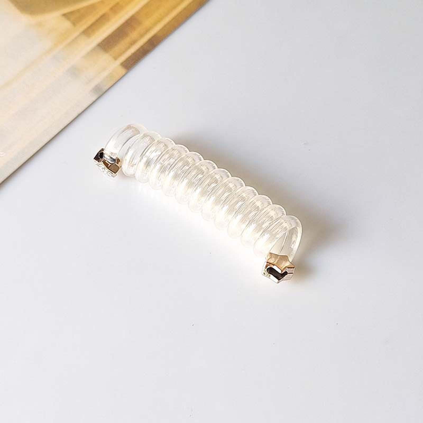 Herrnalise Star Braided Telephone Wire Hair Bands, 2024 New Phone Cord ...