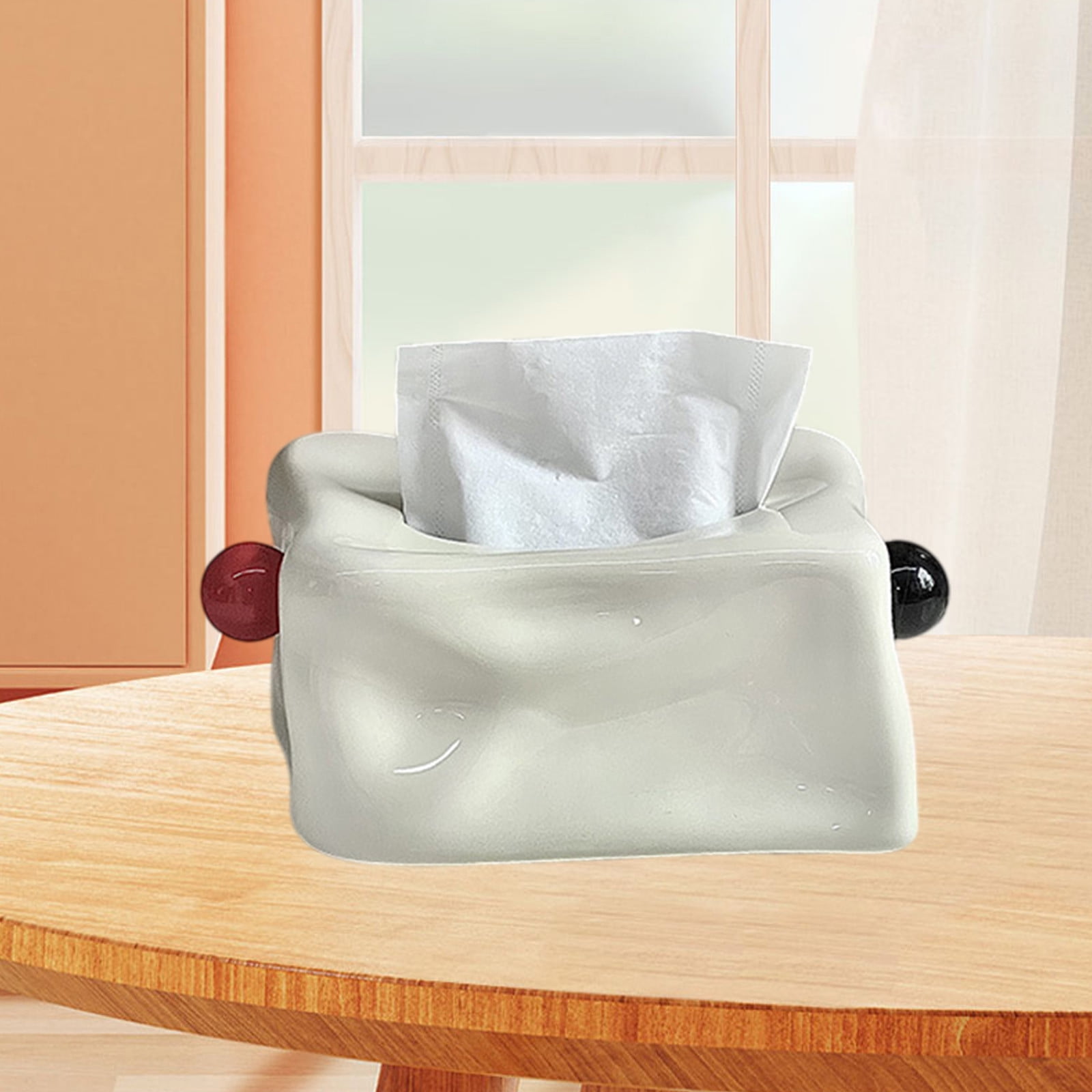 Herrnalise Style Ceramic Dining Table High Value Tissue Box Living Room ...