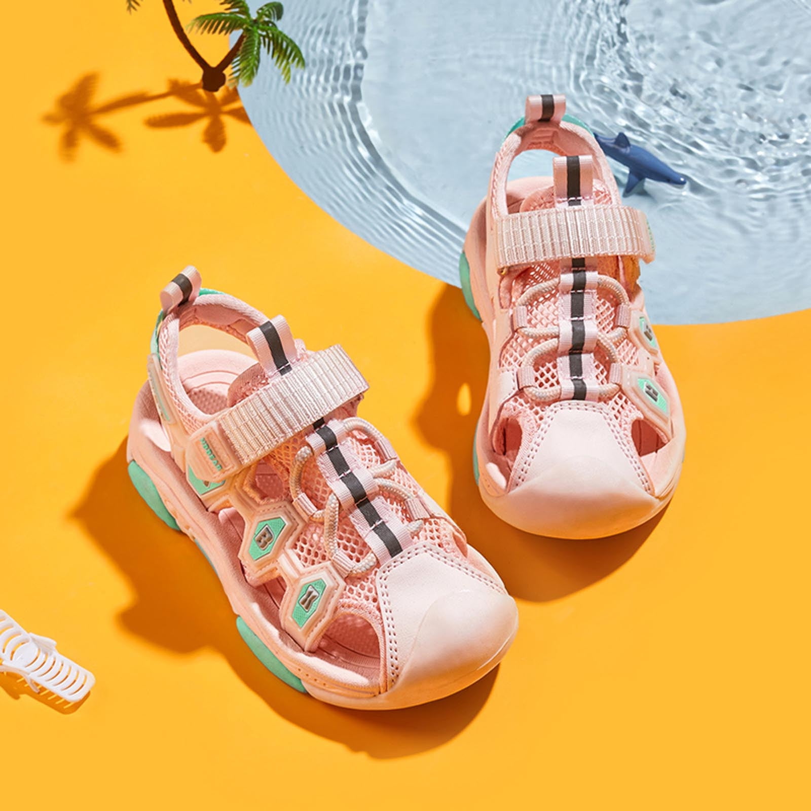QISIWOLE Summer Kids Sandals Boys Girls Beach Causal Children Boy ...