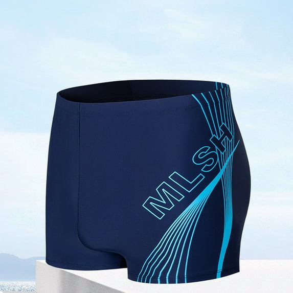 Herrnalise Swim Jammers for Men Square Leg Swimsuit Athletic Training ...