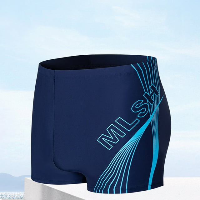 Herrnalise Swim Jammers for Men Square Leg Swimsuit Athletic Training ...