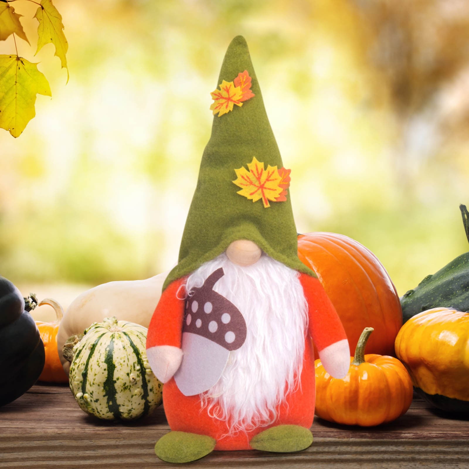 Herrnalise Thanksgiving Day Autumn Gnomes Plush Decoration,Handmade ...