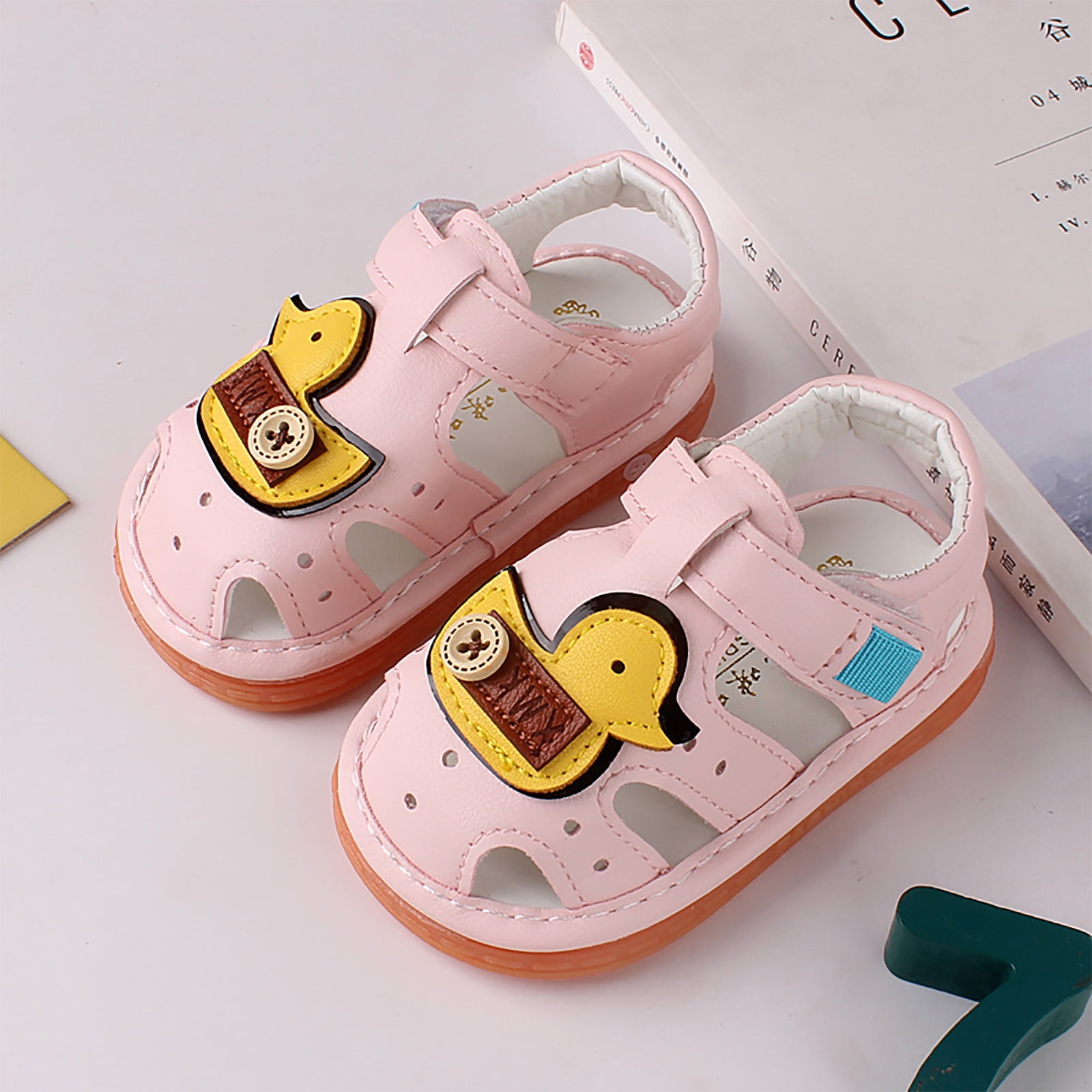 Herrnalise Toddlers Baby With Sound Cartoons Summer Soft Anti-slip ...