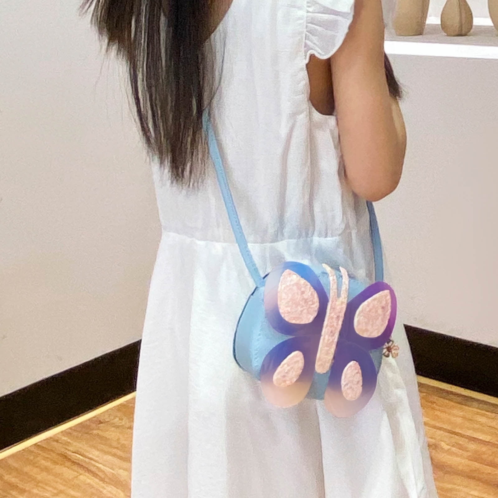 Herrnalise Tote Shoulder Bag Kids Girls Fashion Cute Cartoon Sequins ...