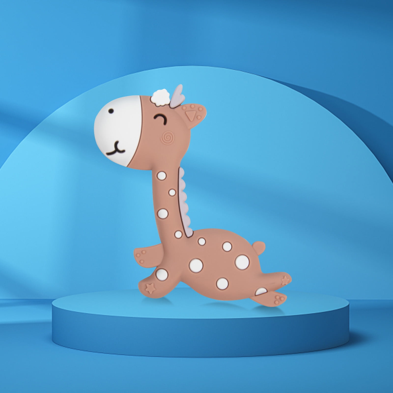 Herrnalise Ultra-Light Silicone Pacifier Baby Cartoon Giraffes Soothing ...