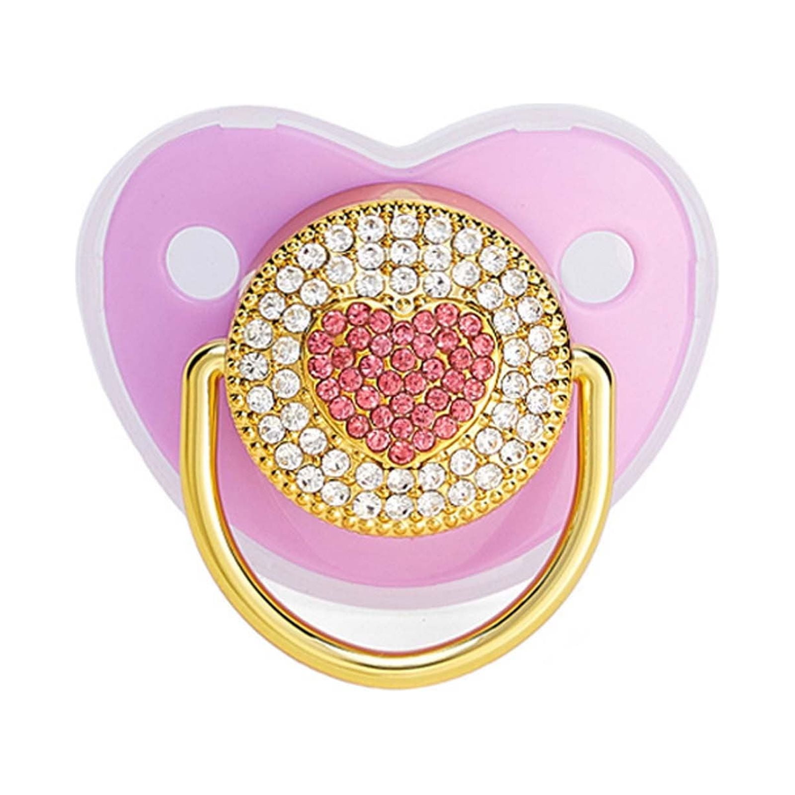 Herrnalise Ultra-Light Silicone Pacifier Newborn Baby Weaning Pacifier ...