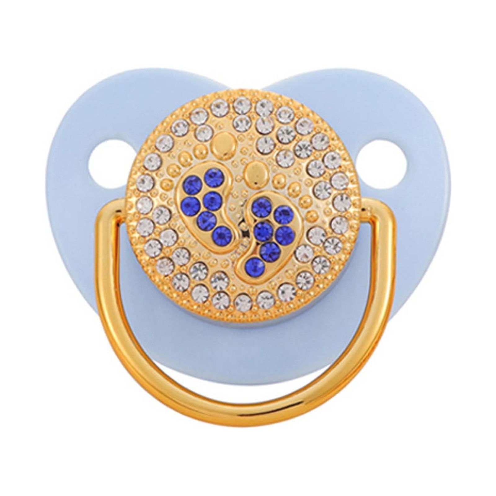 Herrnalise Ultra-Light Silicone Pacifier Newborn Baby Weaning Pacifier ...