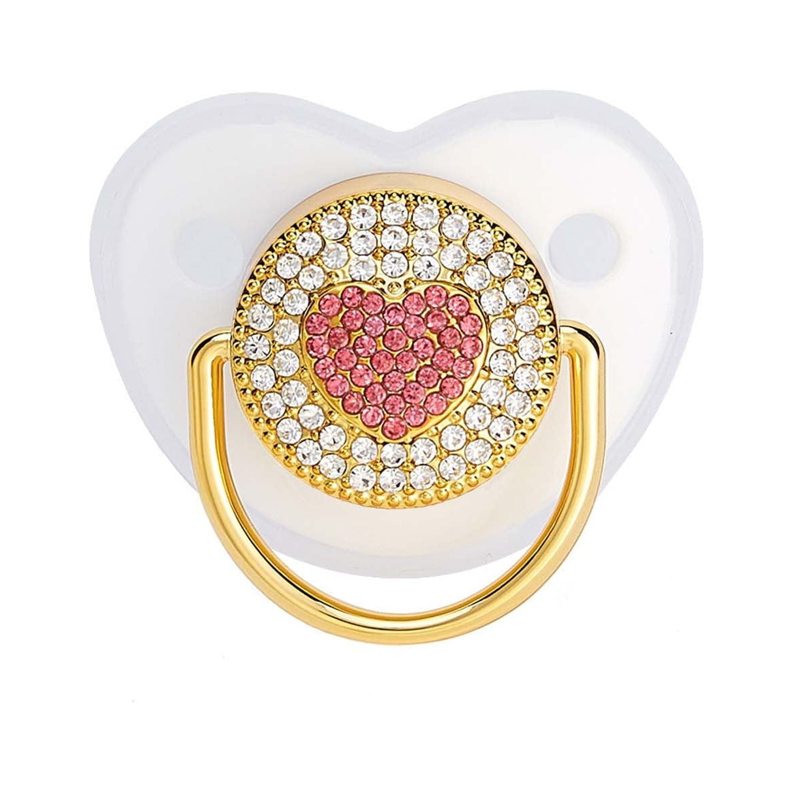 Herrnalise Ultra-Light Silicone Pacifier Newborn Baby Weaning Pacifier ...