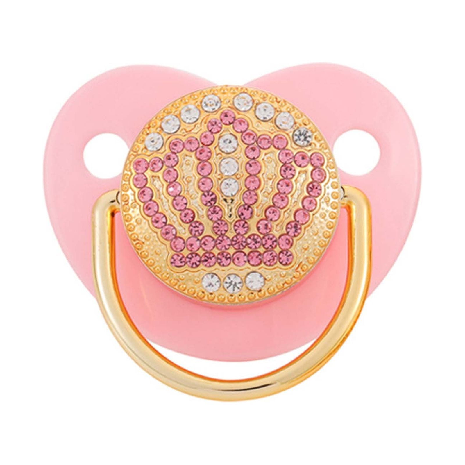 Herrnalise Ultra-Light Silicone Pacifier Newborn Baby Weaning Pacifier ...