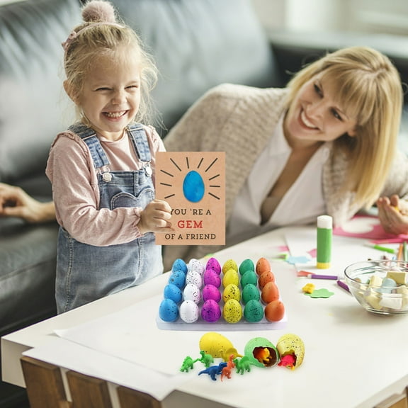 20 Pack Valentines Day Gifts for Kids, Classroom Dinosaur Egg Hatching ...