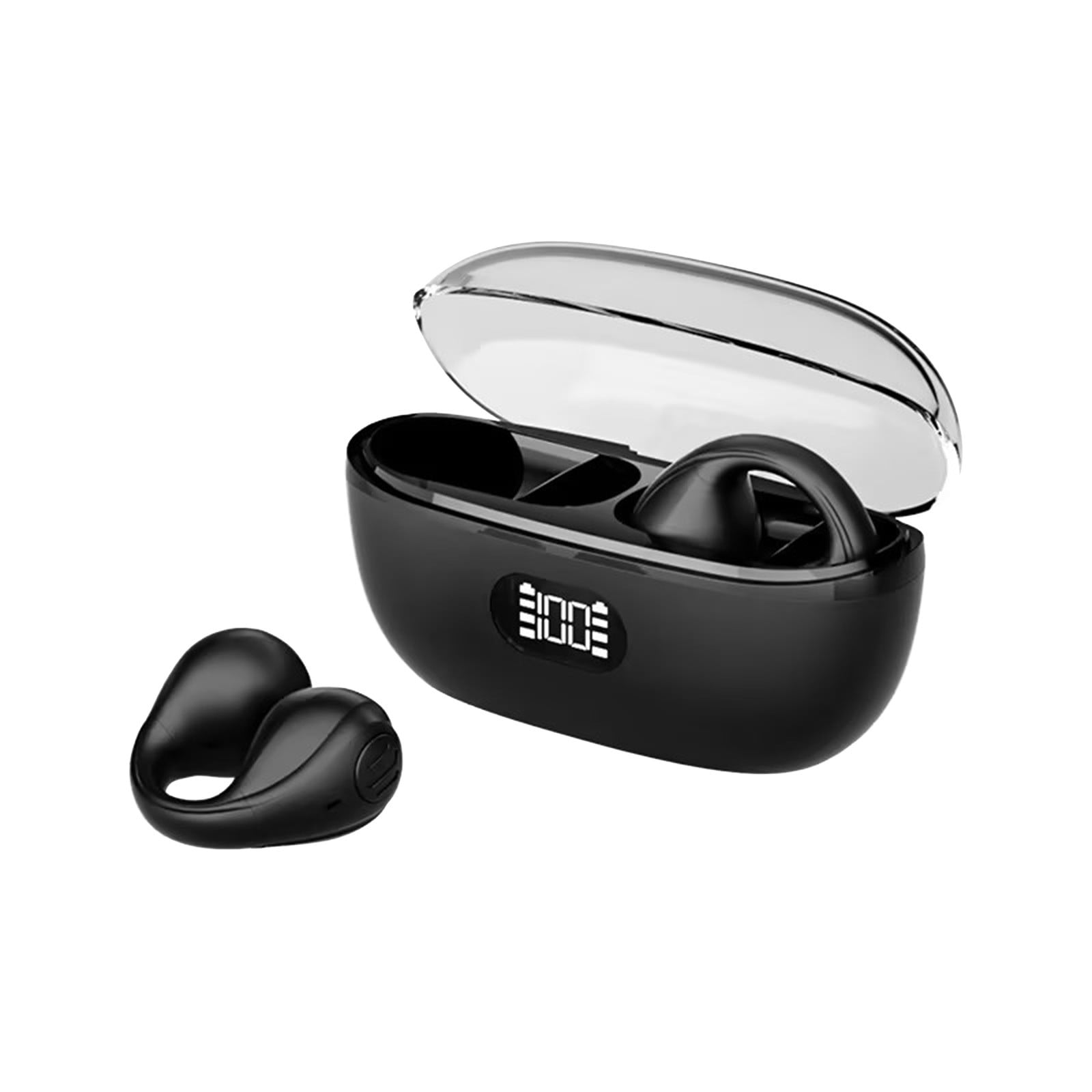 Herrnalise Wireless Ear Clip On Headphones Bluetooth,2024 New Mini Open ...