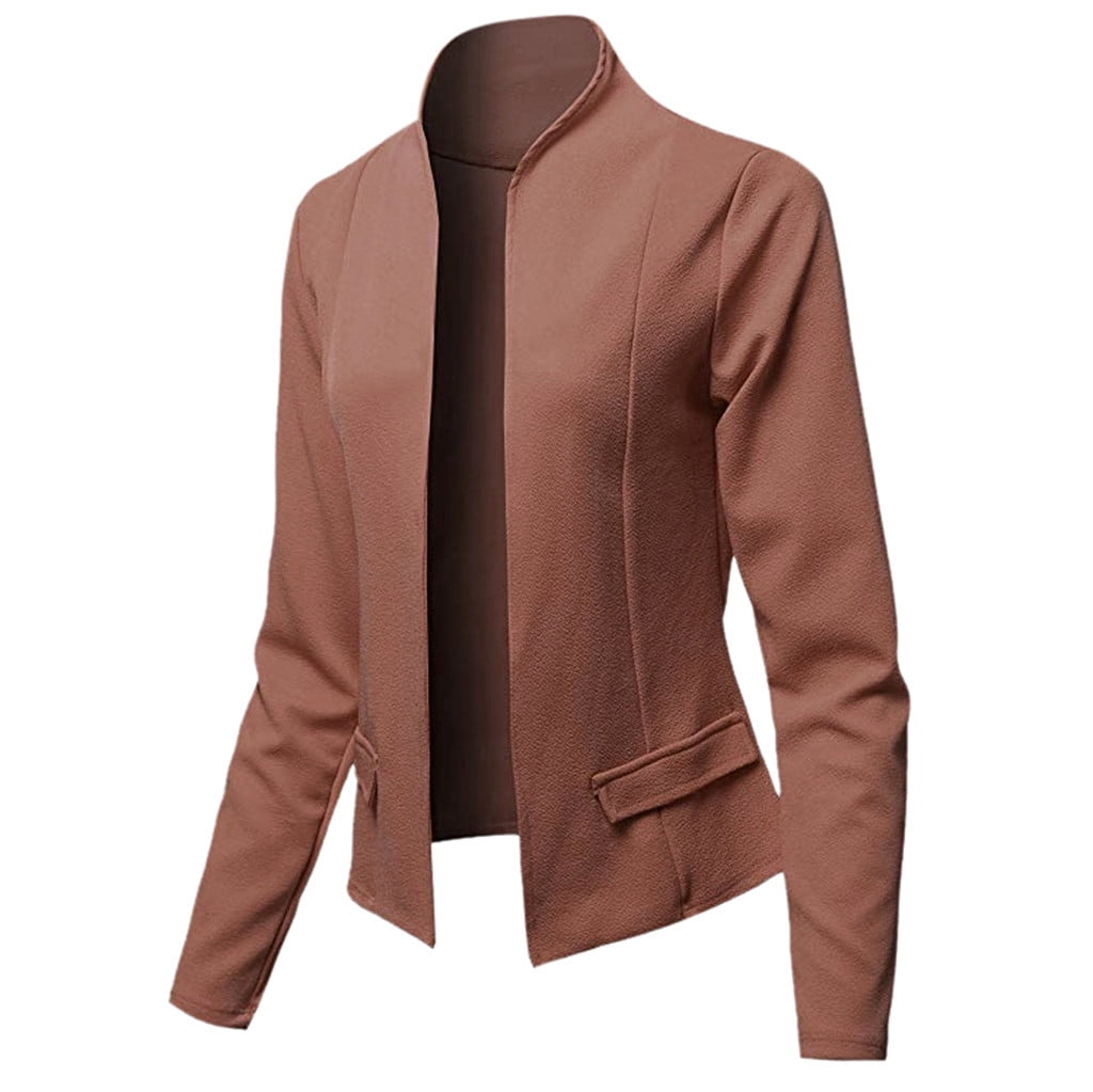 Herrnalise Women's Lightweight Vee Cardigan Sweater Women Blazer Tops ...