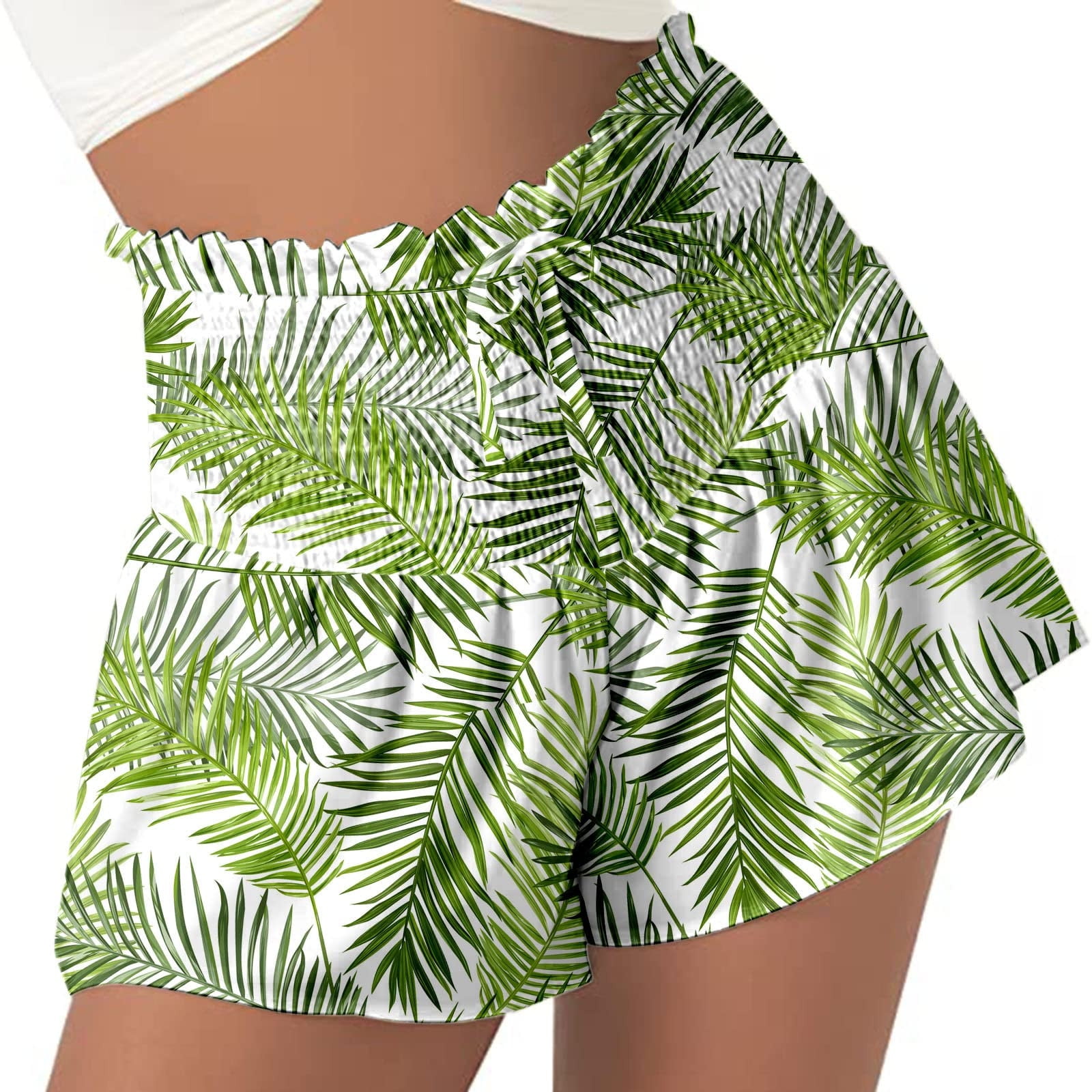 Herrnalise Women's Swim Board Shorts Swimming Women Drawstring Shorts ...