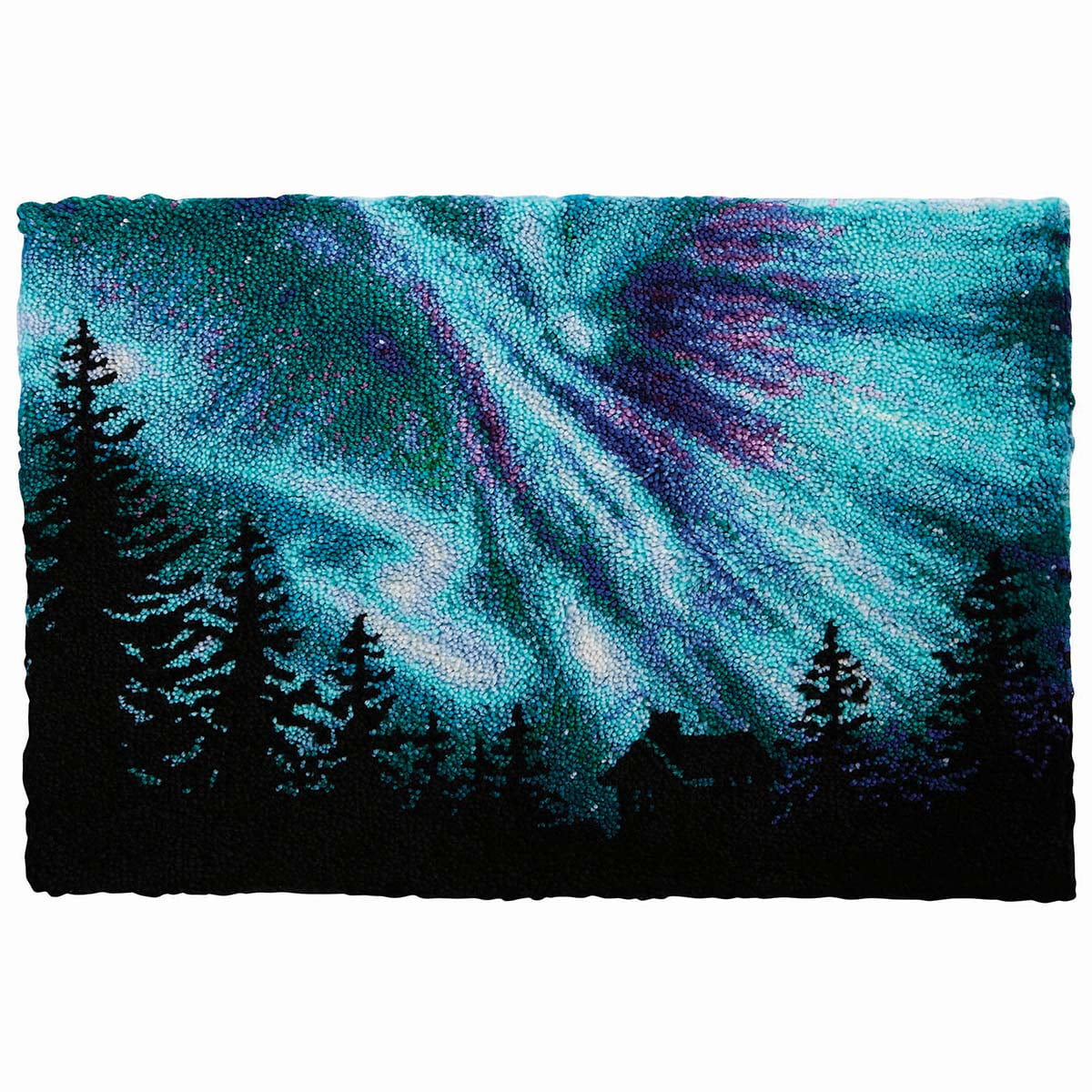 Herrschners® Aurora Borealis Latch Hook Kit - Walmart.com