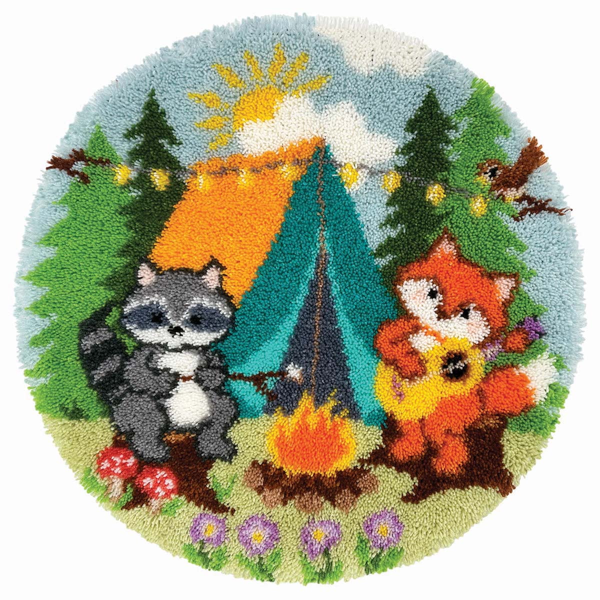 Herrschners® Camping Critters Latch Hook Kit - Walmart.com