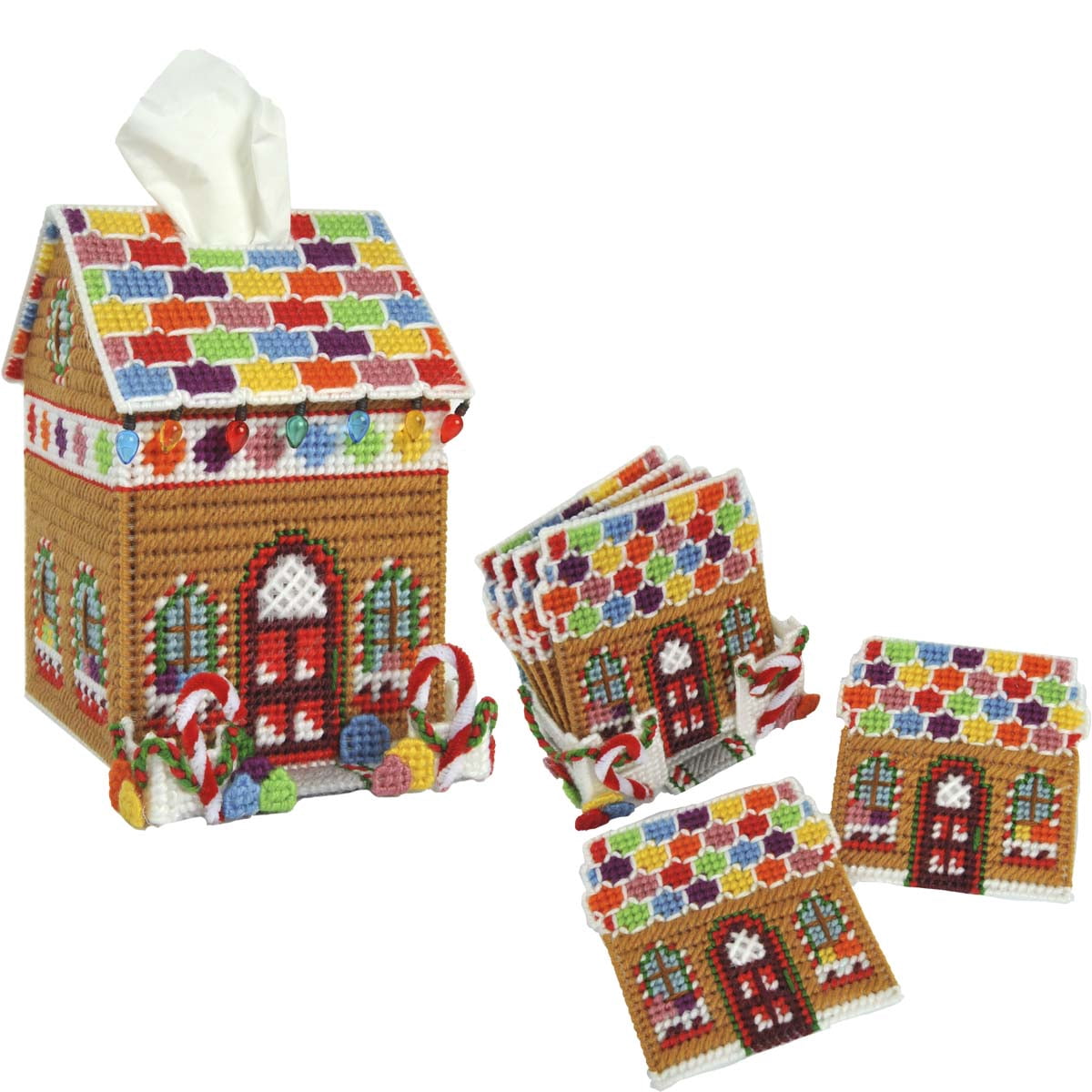 Herrschners® Candy Lane Gingerbread, Set of 2 Plastic Canvas - Walmart.com