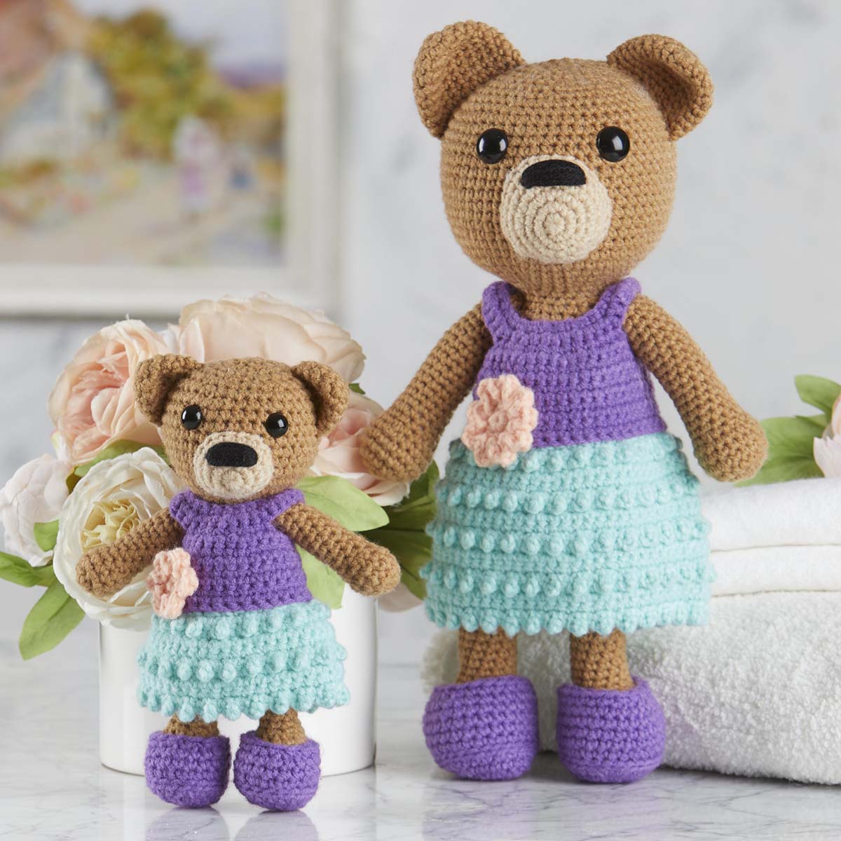 Herrschners® Full Bloom Ensembles Crochet Kit - Walmart.com