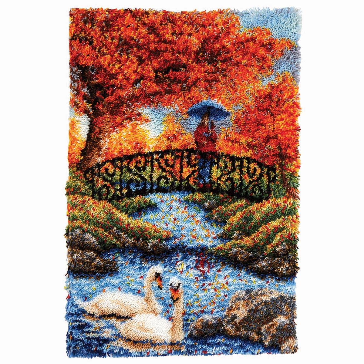 Herrschners® Golden Gateway Latch Hook Kit - Walmart.com