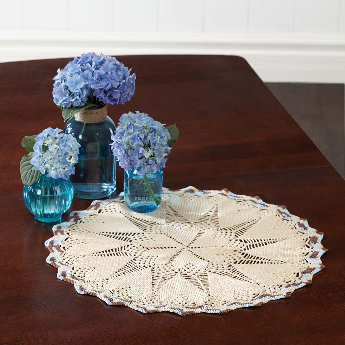 Herrschners® Heart Table Topper Crochet Kit - Walmart.com