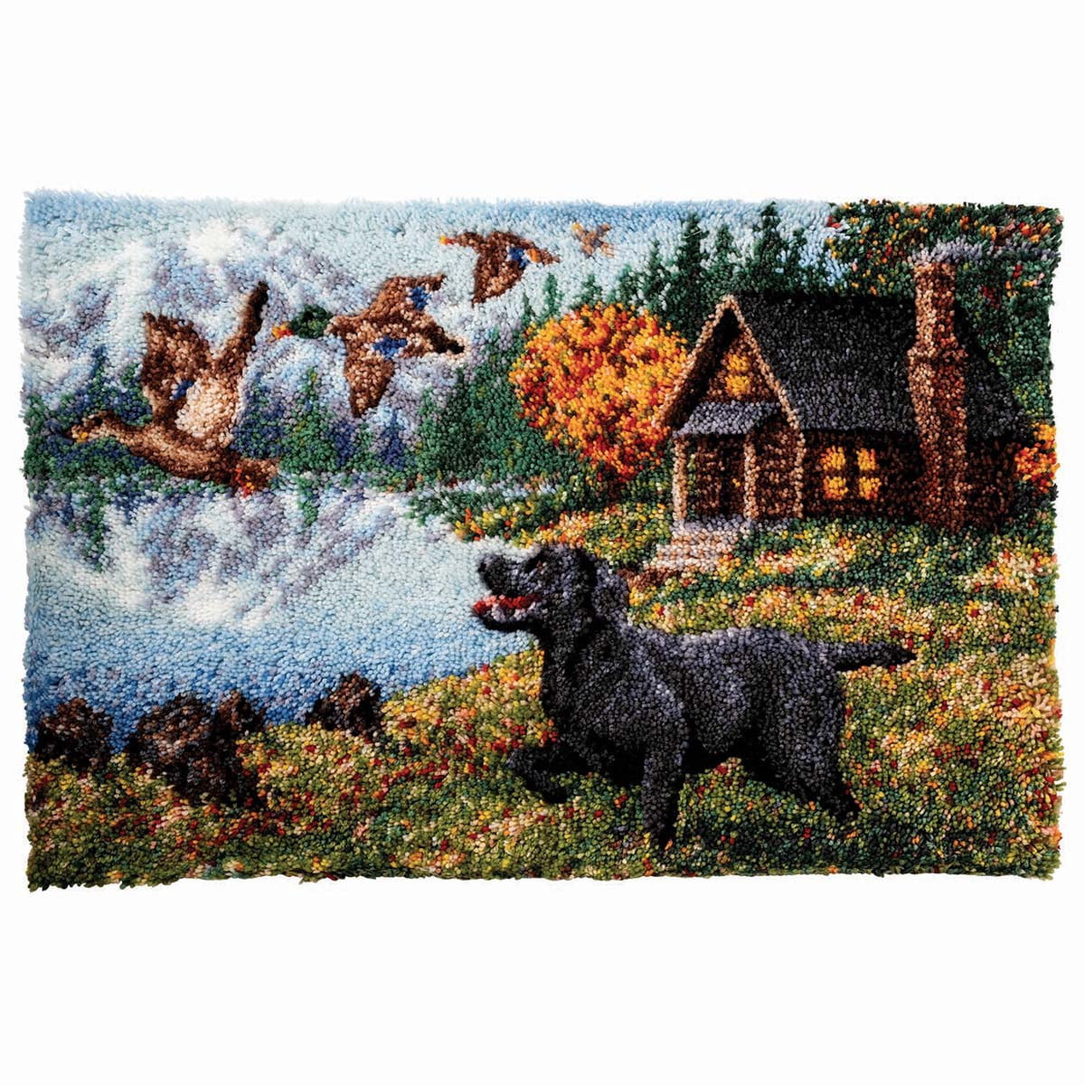 Herrschners® Hunting Dog Latch Hook Kit - Walmart.com