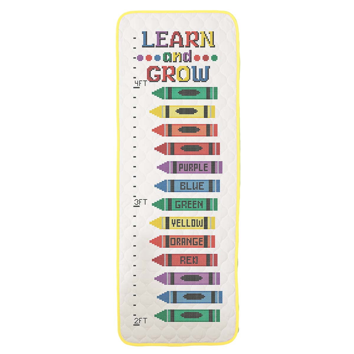 Herrschners® Learn & Grow Growth Chart Stamped Cross-Stitch Kit ...