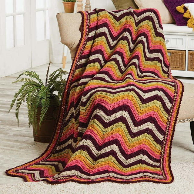 Herrschners® Leilani Afghan Crochet Kit - Walmart.com