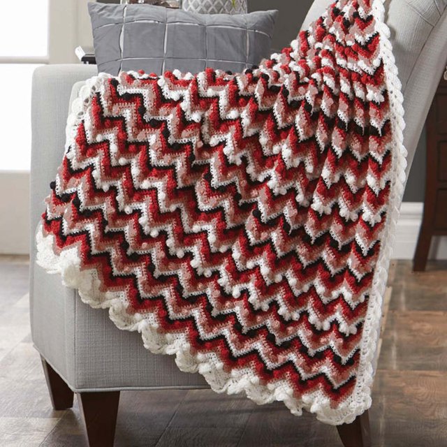 Herrschners® Mirabelle Afghan Crochet Kit - Walmart.com