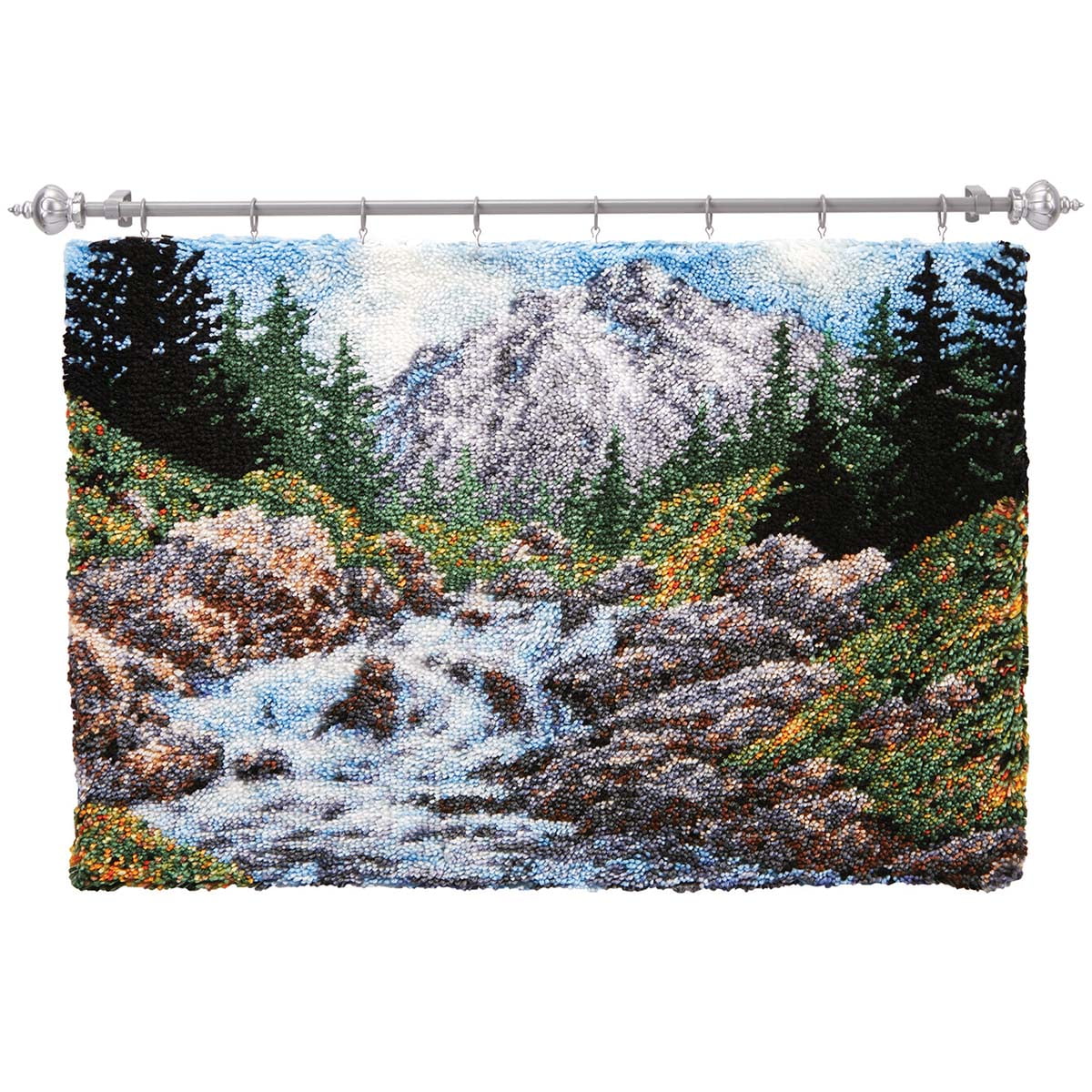 Herrschners® Mountain Stream Latch Hook Kit - Walmart.com