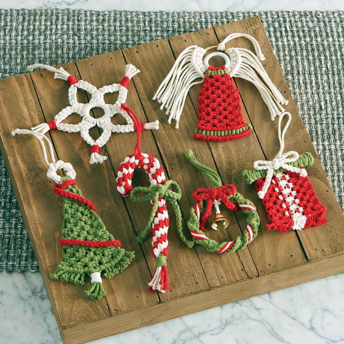 Herrschners® Seasons Greetings Ornament Macrame - Walmart.com