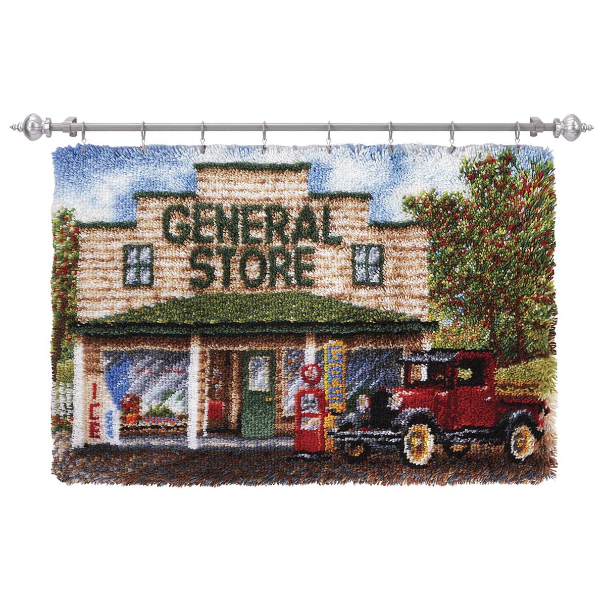 Herrschners® Step Back in Time Kit with FREE Hanger Latch Hook Kit ...