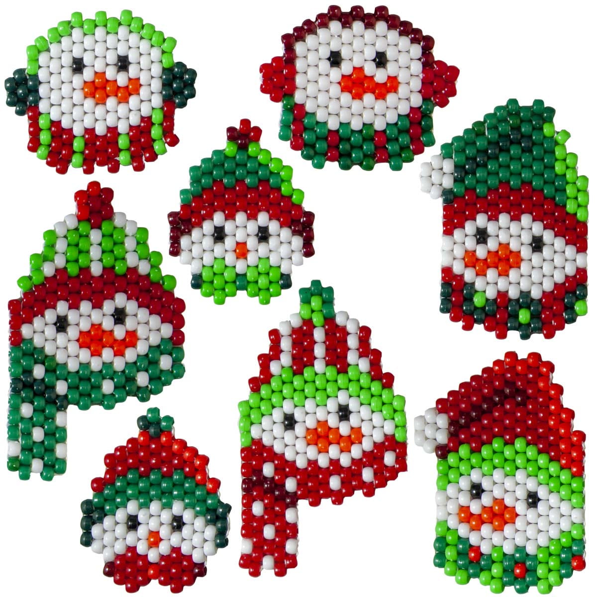 Herrschners® The Snow Family Pony Bead Kit - Walmart.com