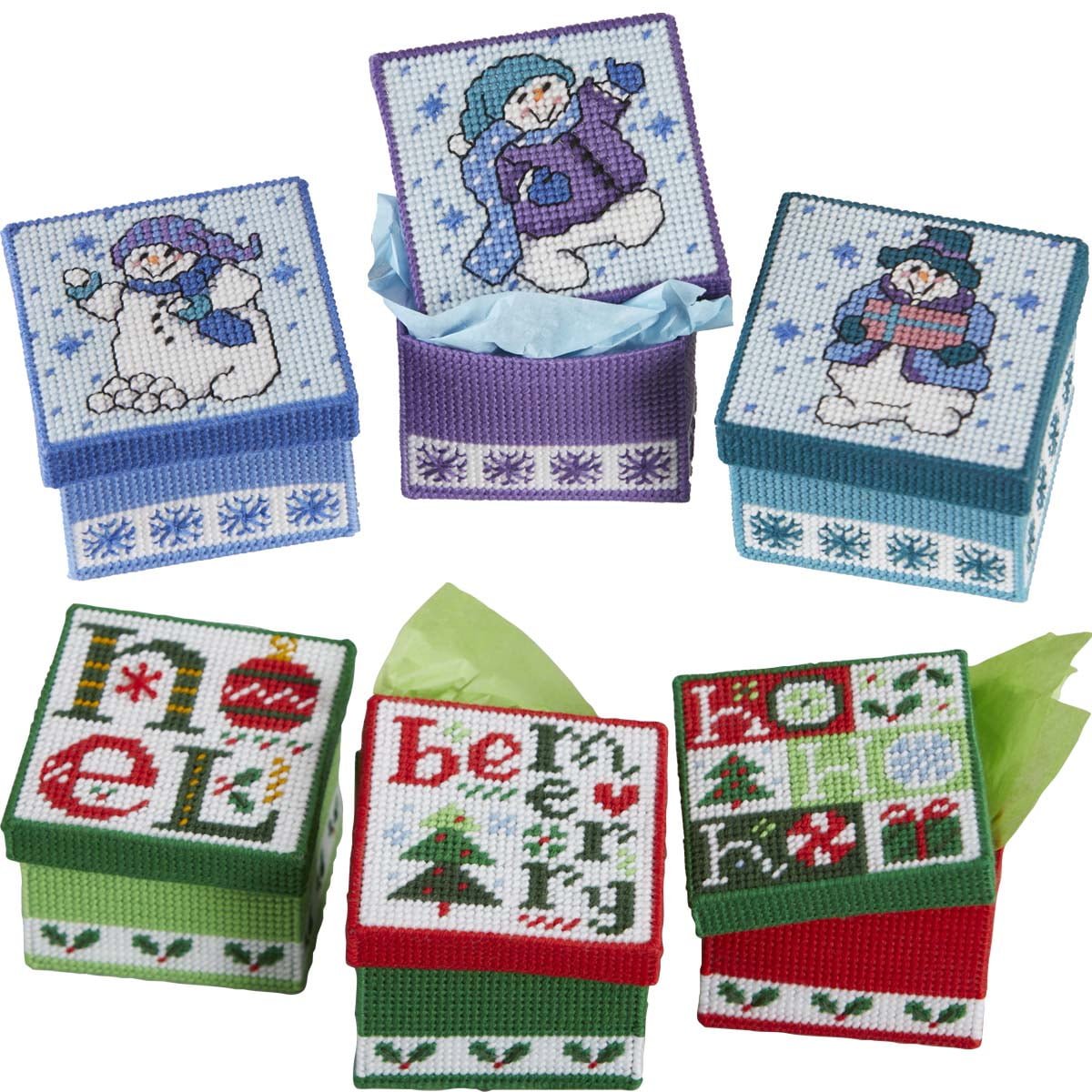 Herrschners® Winter Wonderland & Jingle All the Way Gift Boxes Set ...