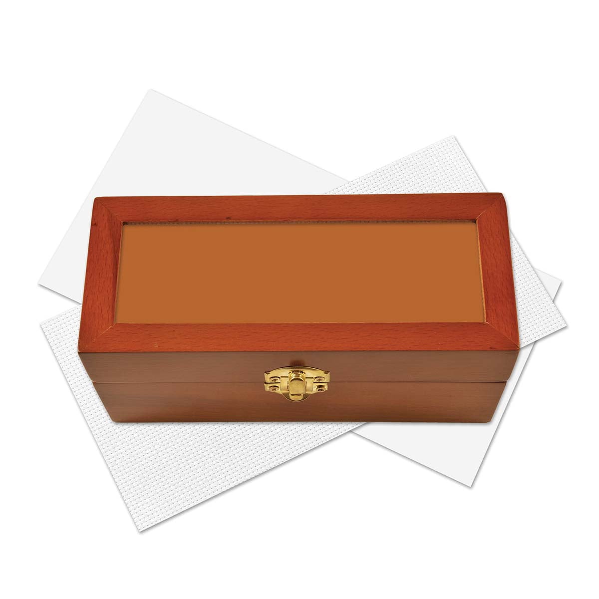 Herrschners® Wooden Floss Box and Fabric Stamped Embroidery - Walmart.com