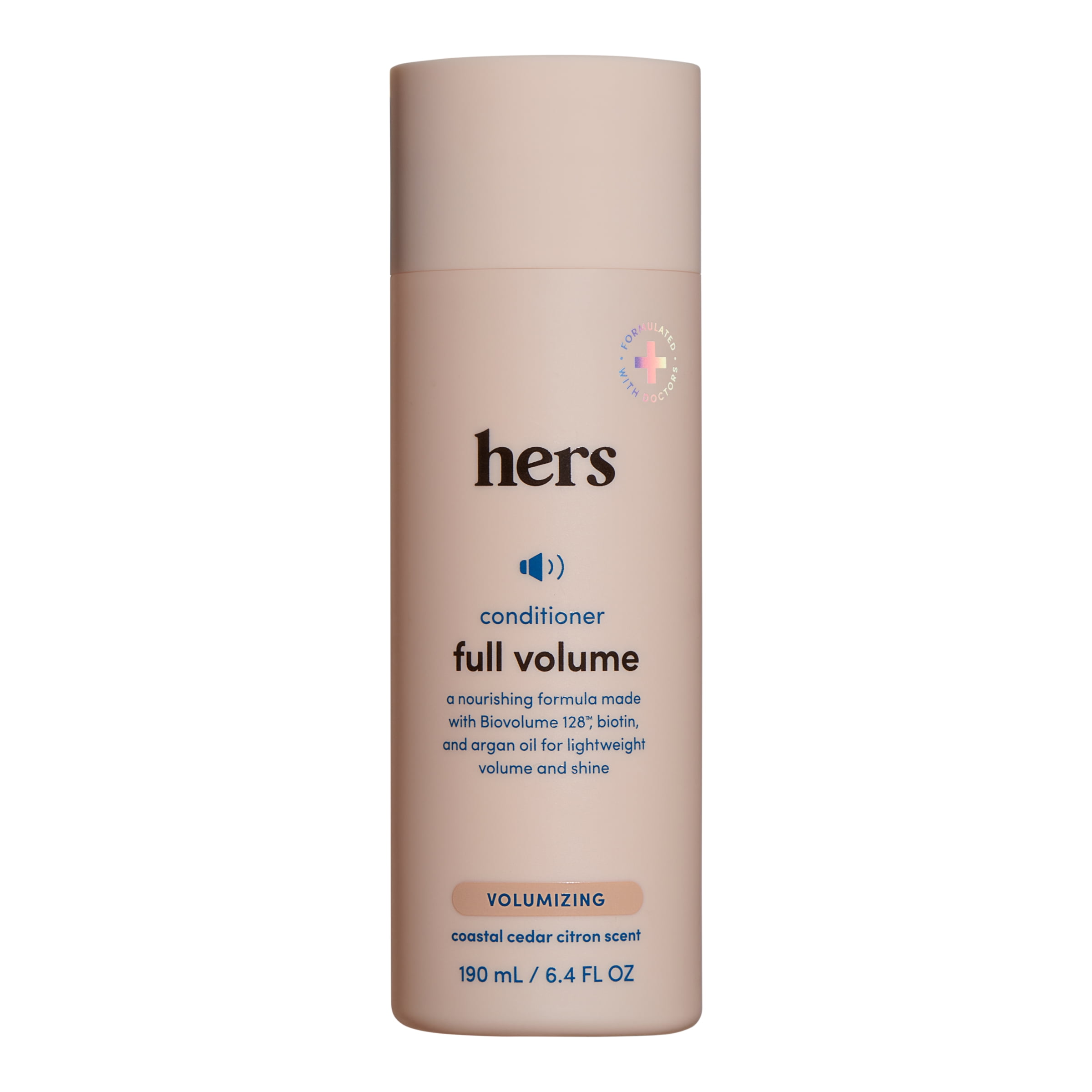 Hers Hair Care Full Volume Conditioner for Women, 6.4 fl oz - Walmart.com