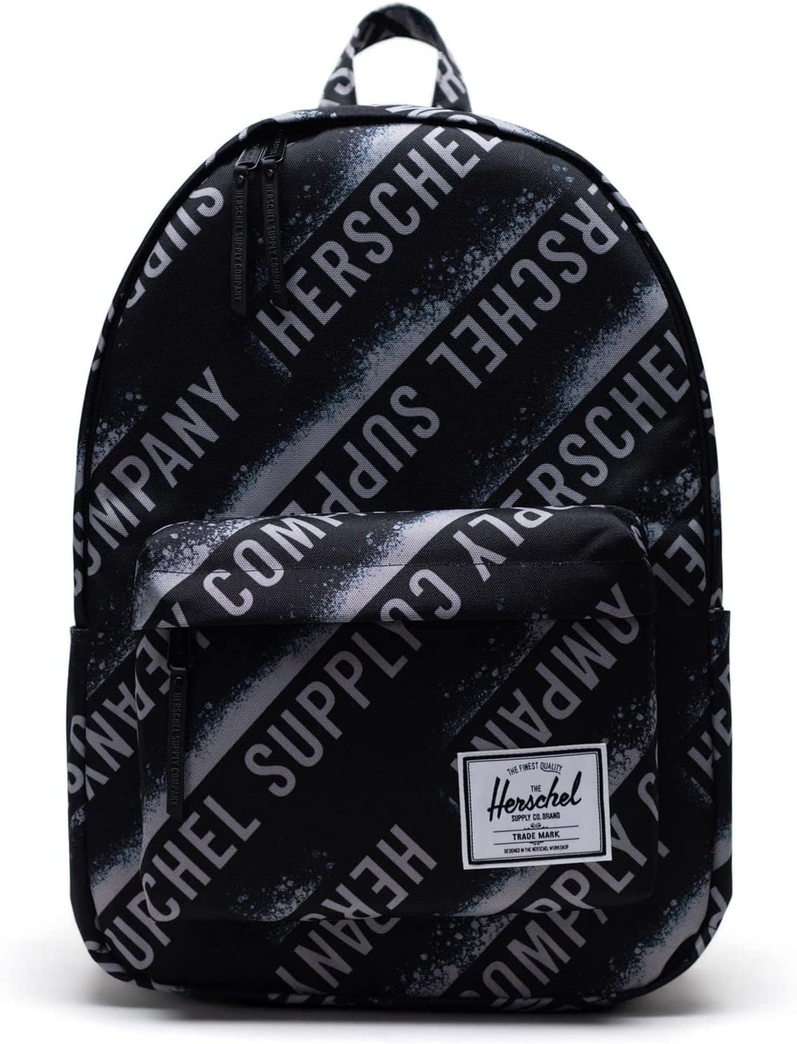 Herschel Classic XL 30.0L Backpack, Stensil Roll Call Black - Walmart.com