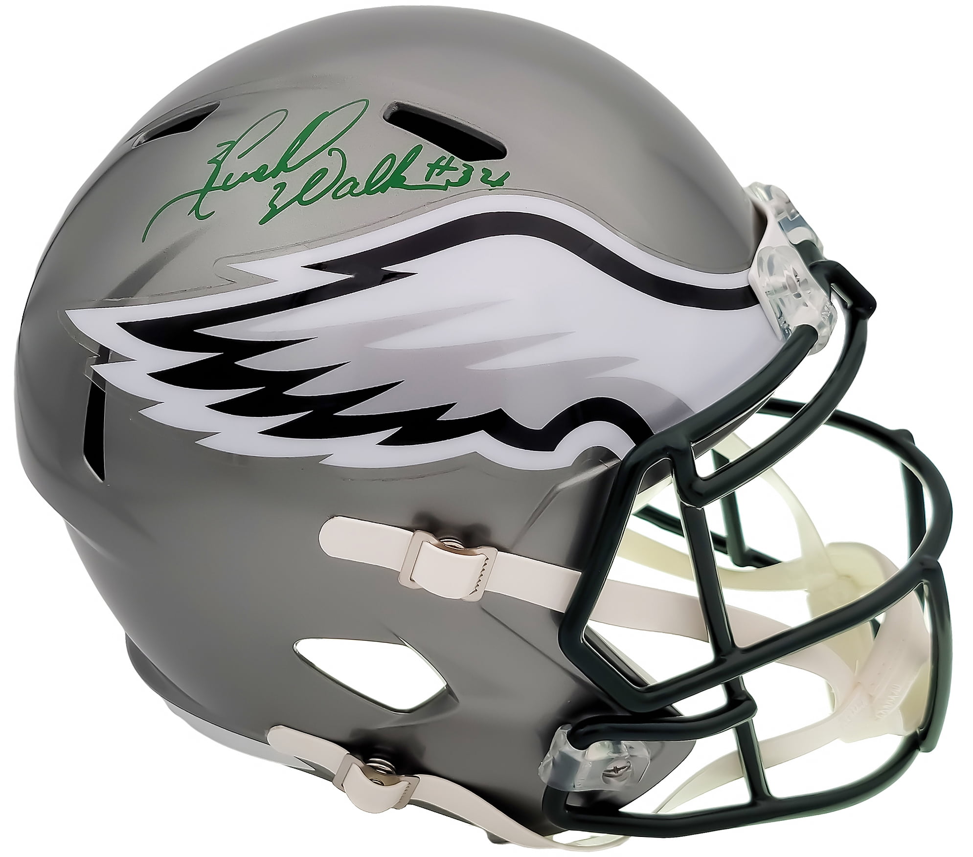 Herschel Walker Autographed Philadelphia Eagles Flash Silver Full Size ...