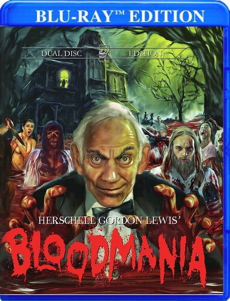 Herschell Gordon Lewis' Bloodmania (Blu-ray), Rising Sun Media, Horror ...