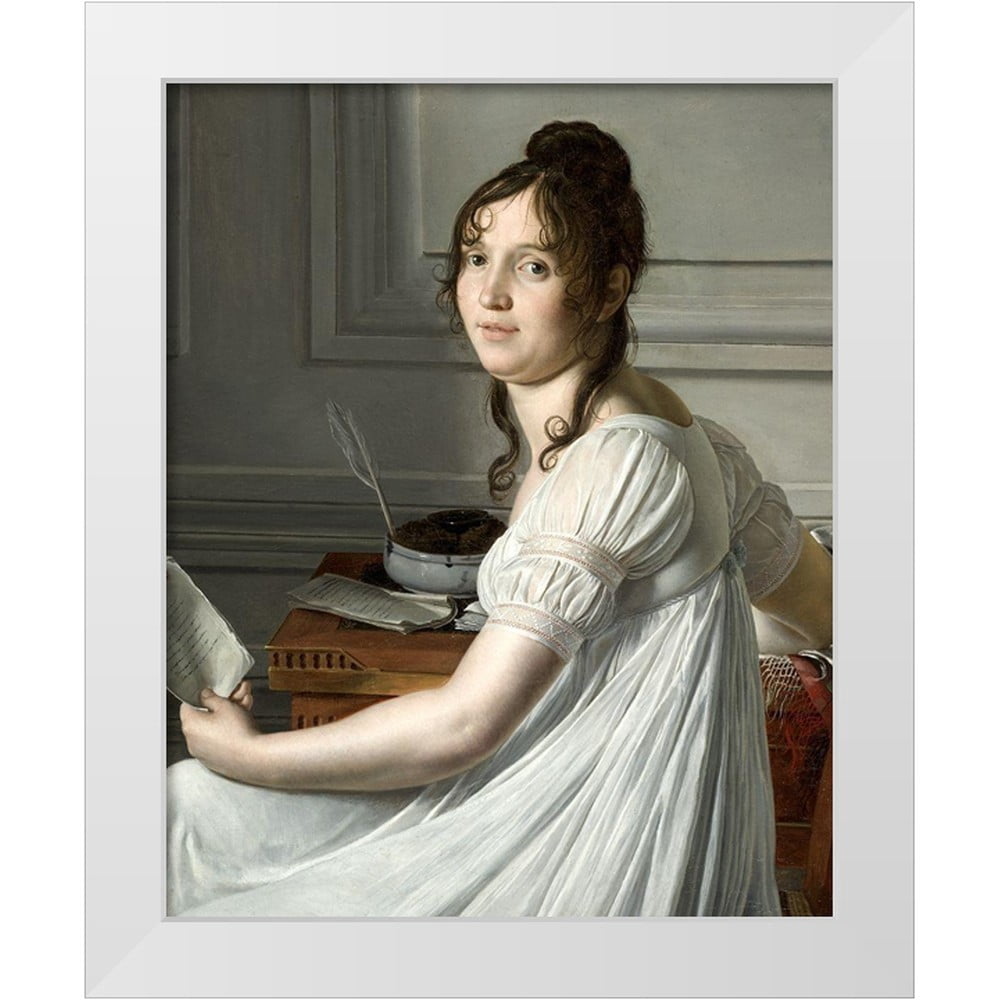 Hersent, Louis 15x18 White Modern Wood Framed Museum Art Print Titled ...