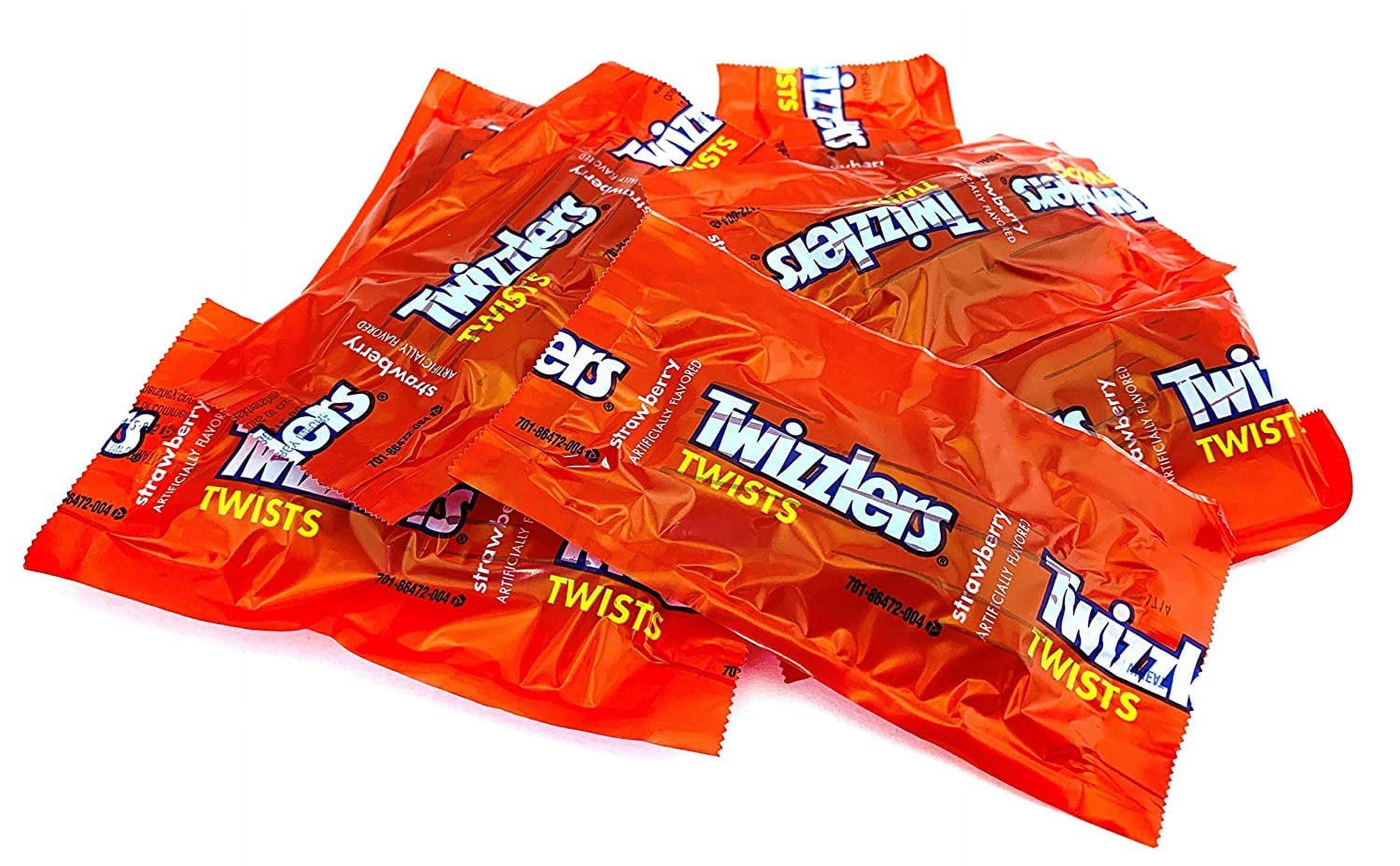 Hershey's Twizzlers Strawberry Twists Candy - Snack Size Pouches, Low ...