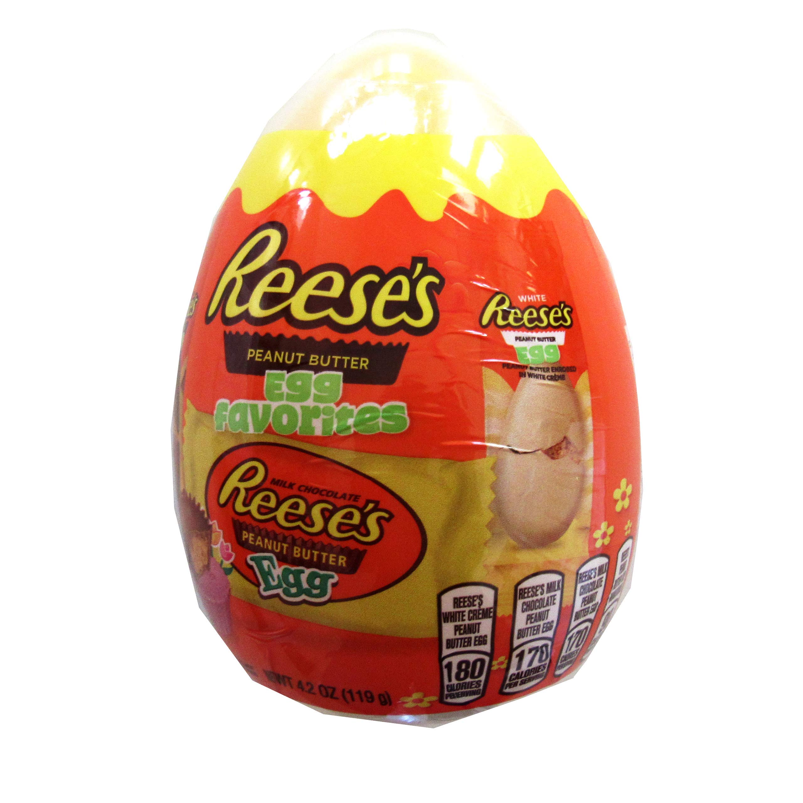 Hershey (1 Egg) Easter Reese,S Peanut Butter Egg Favorites & Plastic ...