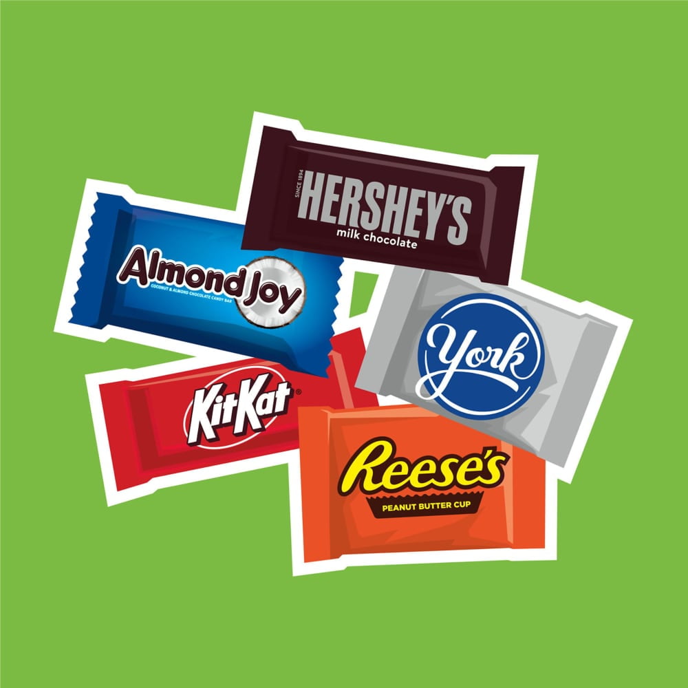 Hershey Assorted Chocolate Flavored Candy Party Pack - 30.22 oz - Pack ...