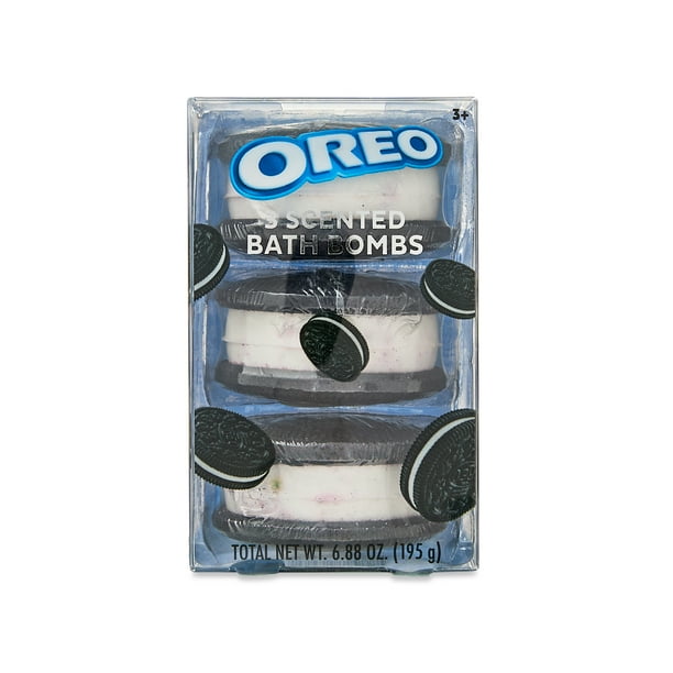 Oreo Scented Bath Bombs, 3 Pieces, 6.88 oz - Walmart Business Supplies