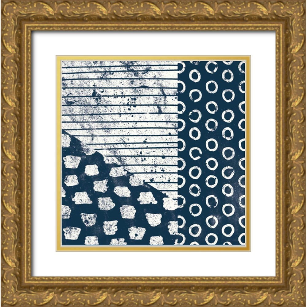 Hershey, Moira 12x12 Gold Ornate Wood Framed with Double Matting Museum ...